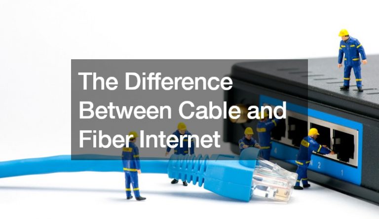 The Difference Between Cable and Fiber Internet - MOR Tech